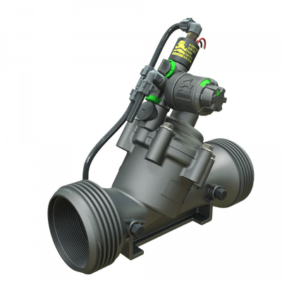 Bermad water valve with pressure regulator and automatic control– QTECH